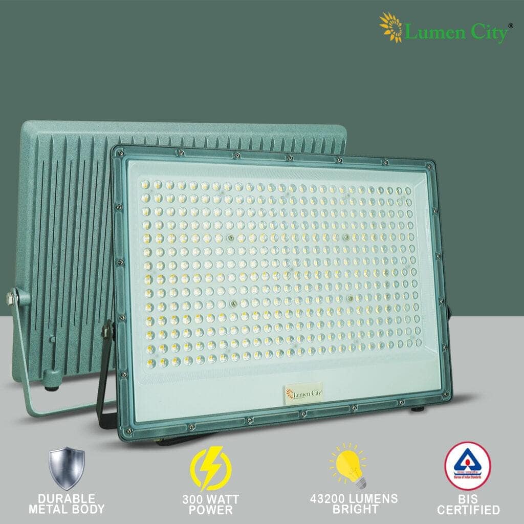 300W Slim LED Flood Light – IP65 | 36000 Lumens