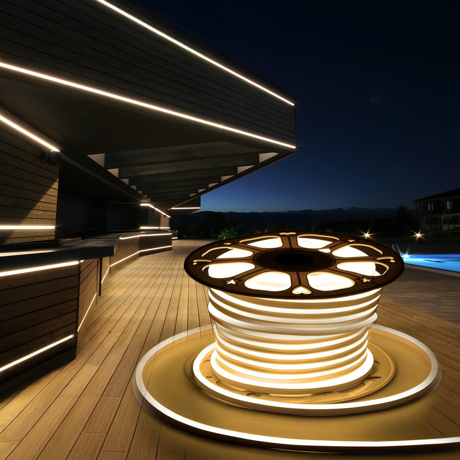 Profile Light | 50 Meter | IP65 Waterproof | 12mm X 8mm | 220V - No ...